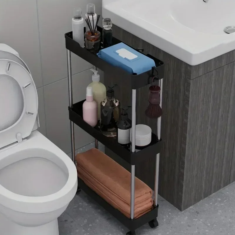 Narrow Type Multi Purpose Gap Storage Trolly Rack Multifunctional ...