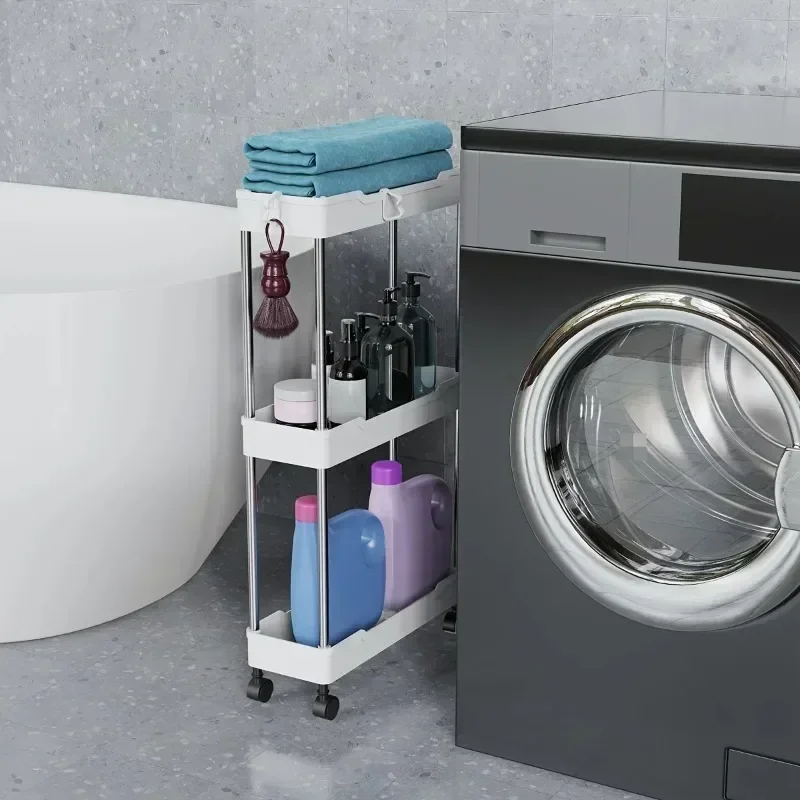 Narrow Type Multi Purpose Gap Storage Trolly Rack Multifunctional ...